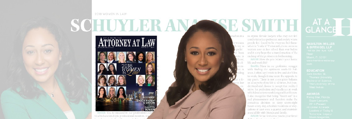 Partner, Schuyler A. Smith featured in Attorney-at-Law Magazine 2018 ...